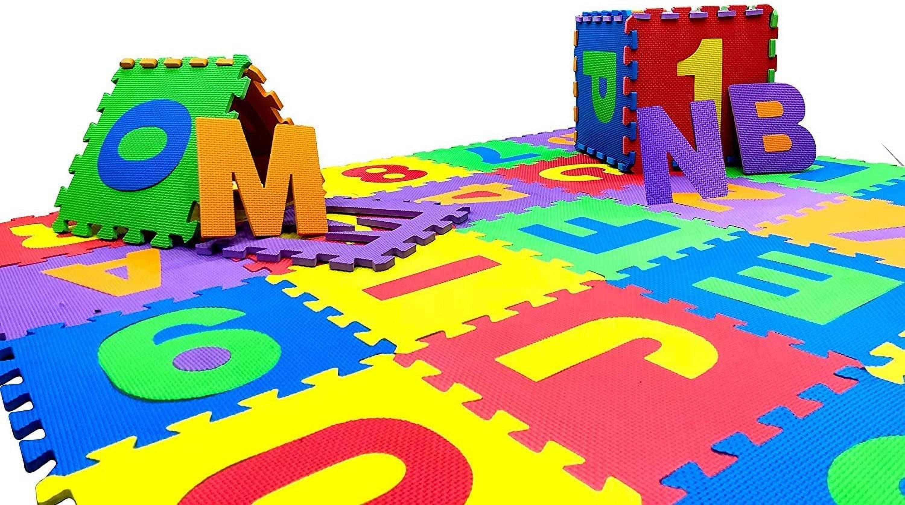 Little fun times Alphabet Play Mat for Baby Large 60 Pieces 12inch ...