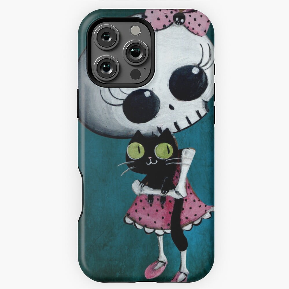 Little miss Grim Phone Case for iPhone 16 15 14 13 12 11 Pro Max ...