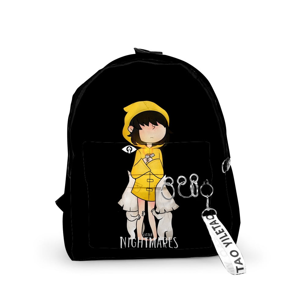 Little nightmares Game Merch Double Shoulder Backpack School Travel Bag ...