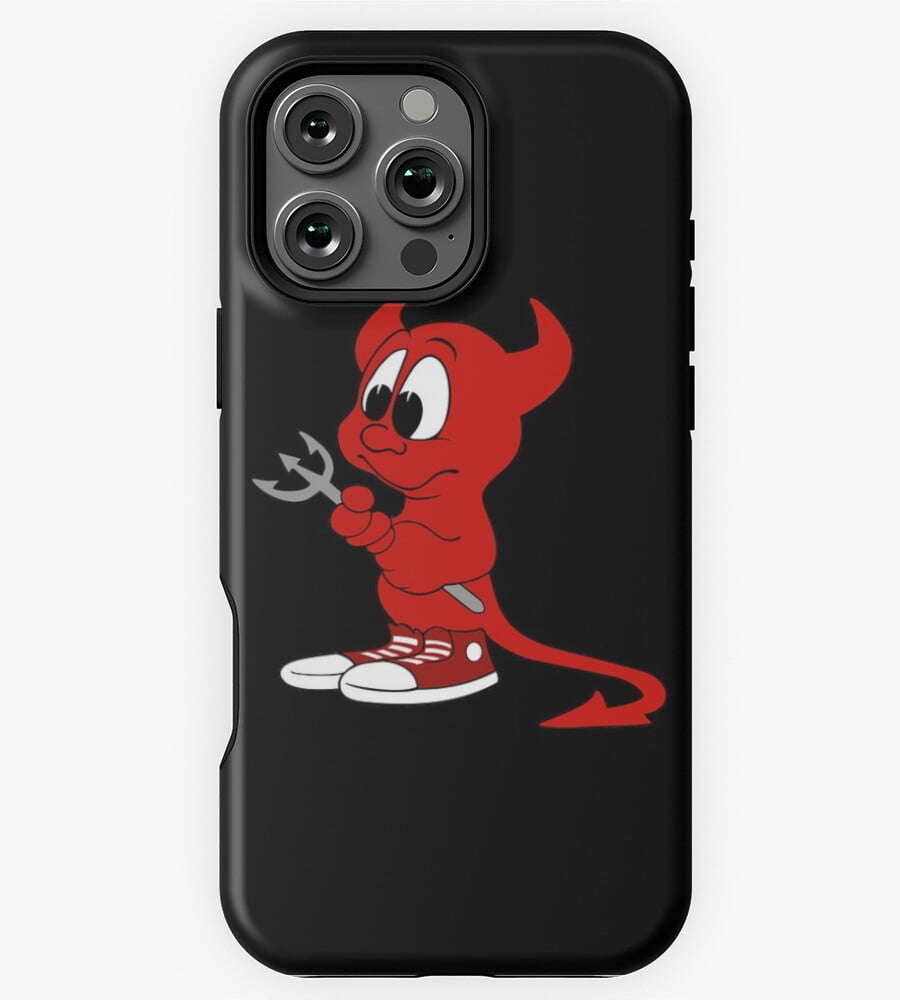 Little red devil GA13496 Phone Case for iPhone 11 to 17 Pro Max ...