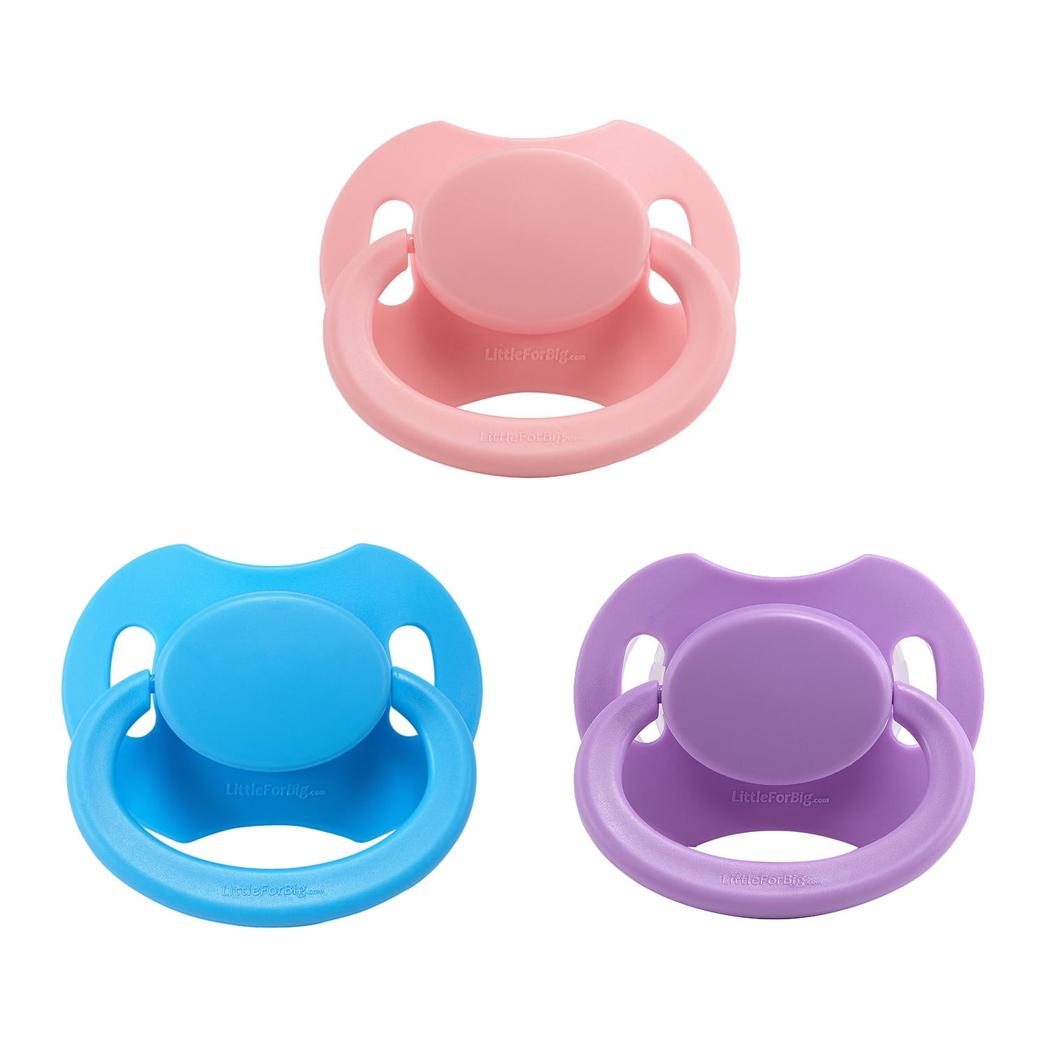 LittleForBig Bigshield Generation-II Big Sized Pacifier 3 Paci Pack ...
