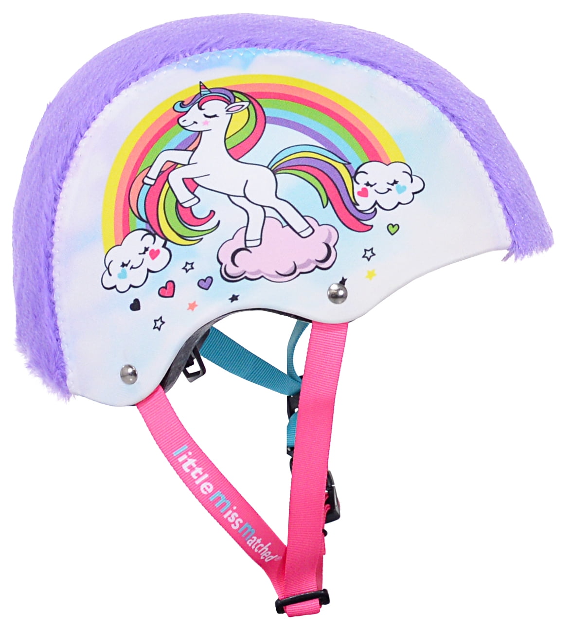 LittleMissMatched Furrr-Tastic Unicorn Multi-Sport Child's Helmet ...