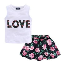 KDSJSXW Girl Clothes Size 10-12 Child Kid Set Clothes Long-Sleeved ...