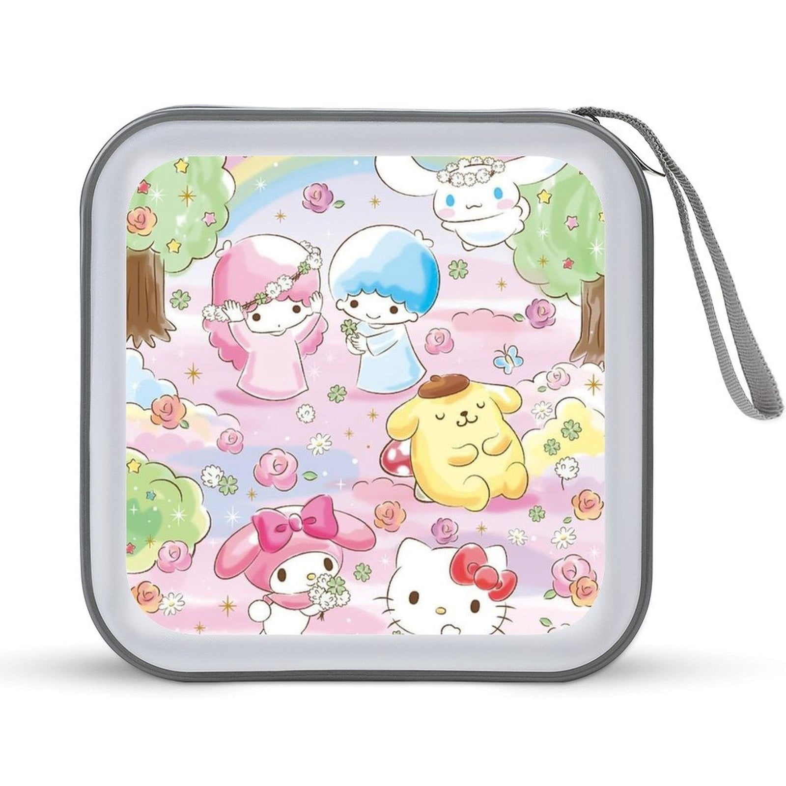 LittleTwinStars Kuromi Melody Cinnamoroll 40 Capacity CD Storage Cases ...