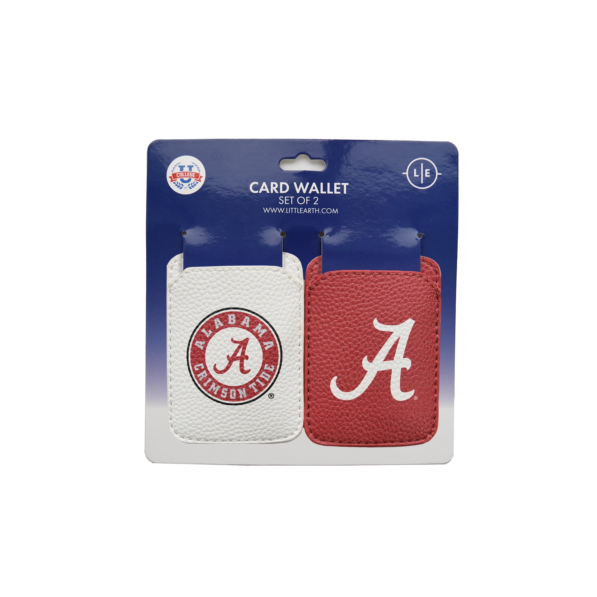 Littlearth NCAA Alabama Crimson Tide Card Wallet, 2-pack - Walmart.com