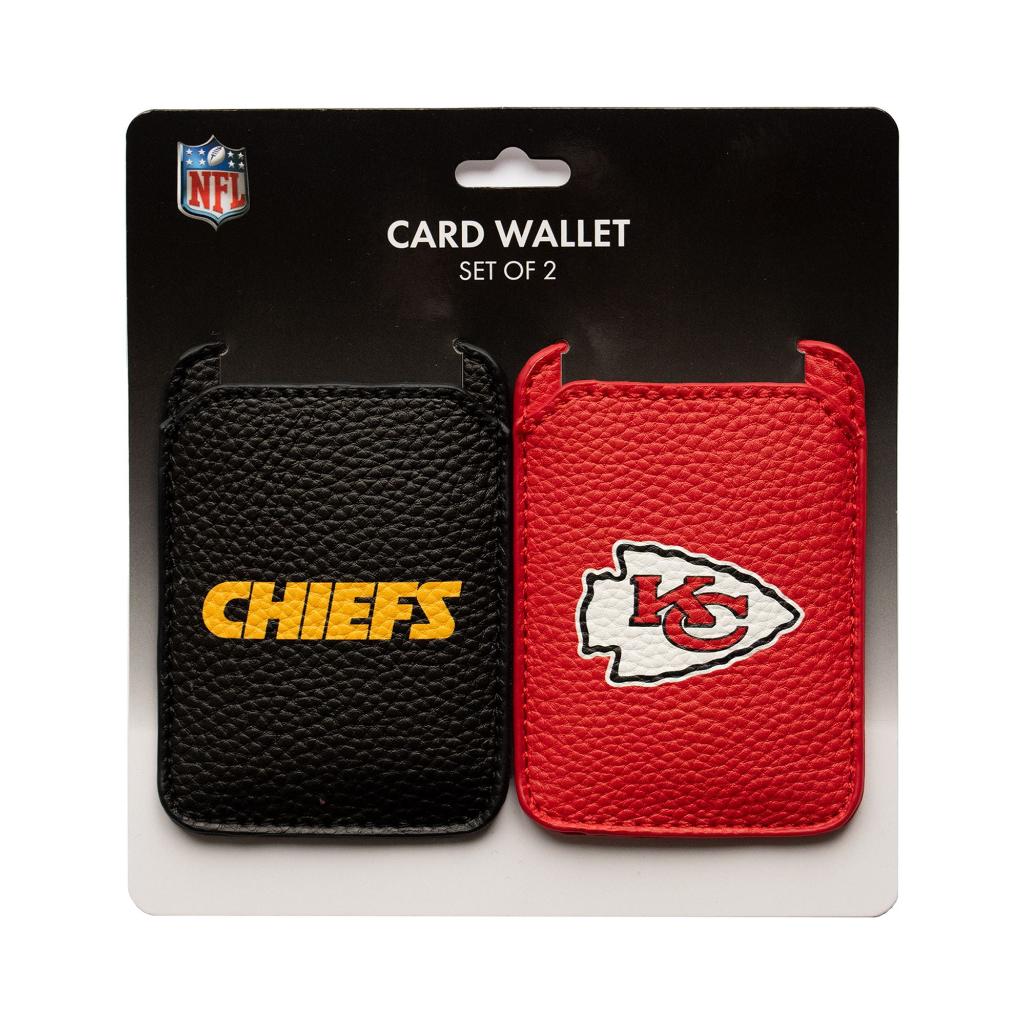 Littlearth NFL Kansas City Chiefs Card Wallet 2-pack - Walmart.com