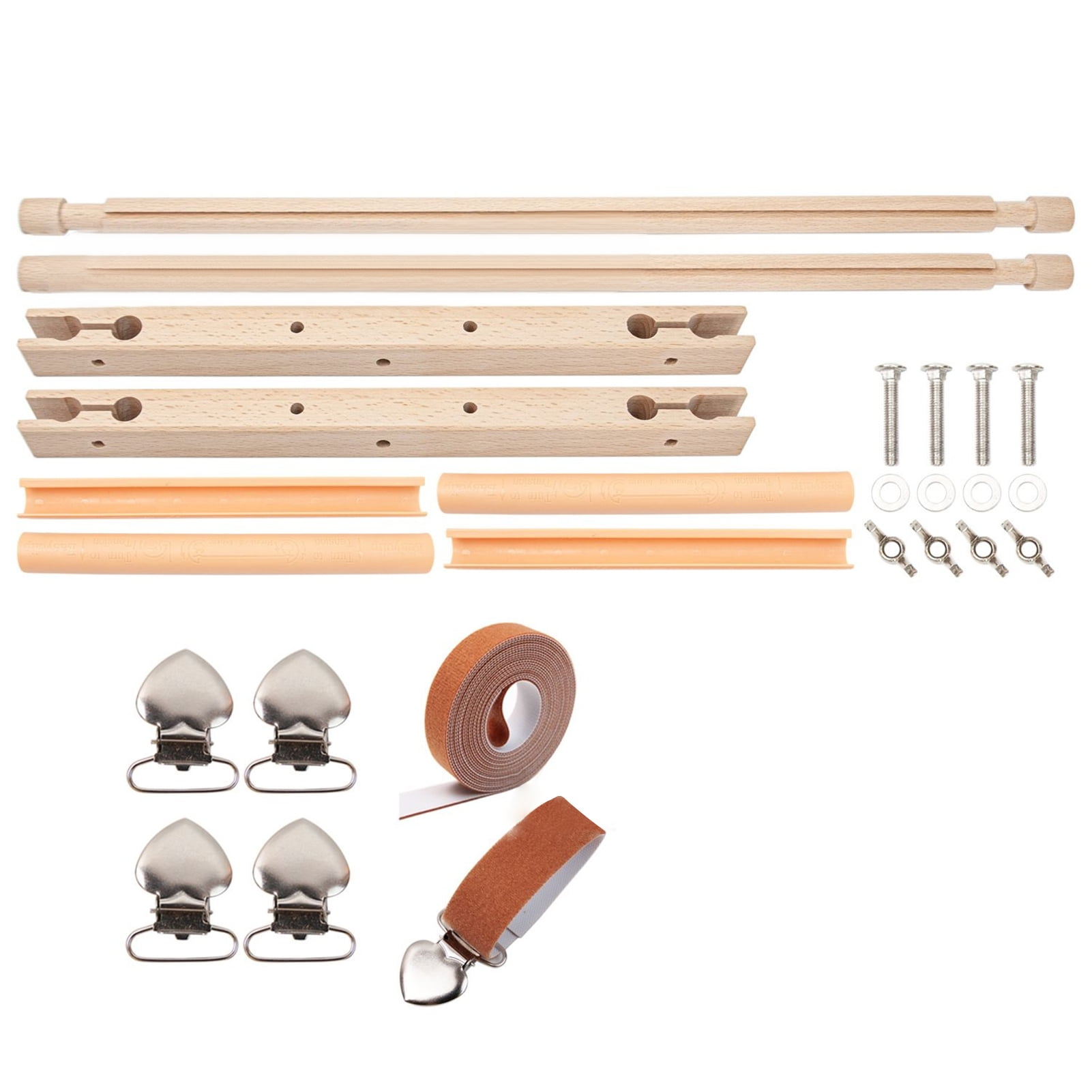 Littleduckling Embroidery Frame Wooden Cross Stitch Frame,Rotated ...