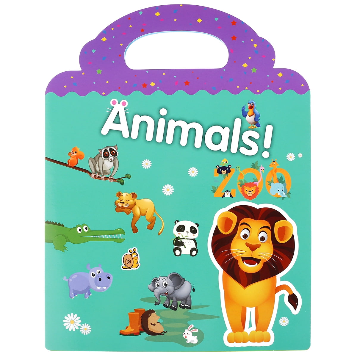 Littleduckling Sticker Book for Kids Reusable Scenes Stickers Book ...