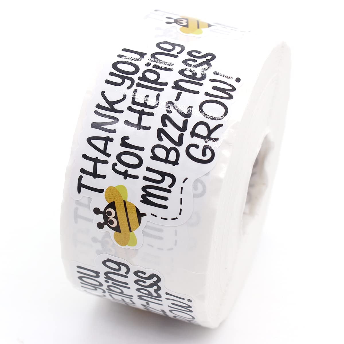 Littlefa Thank You for Helping My Business Grow Stickers,Cute Bee Thank ...