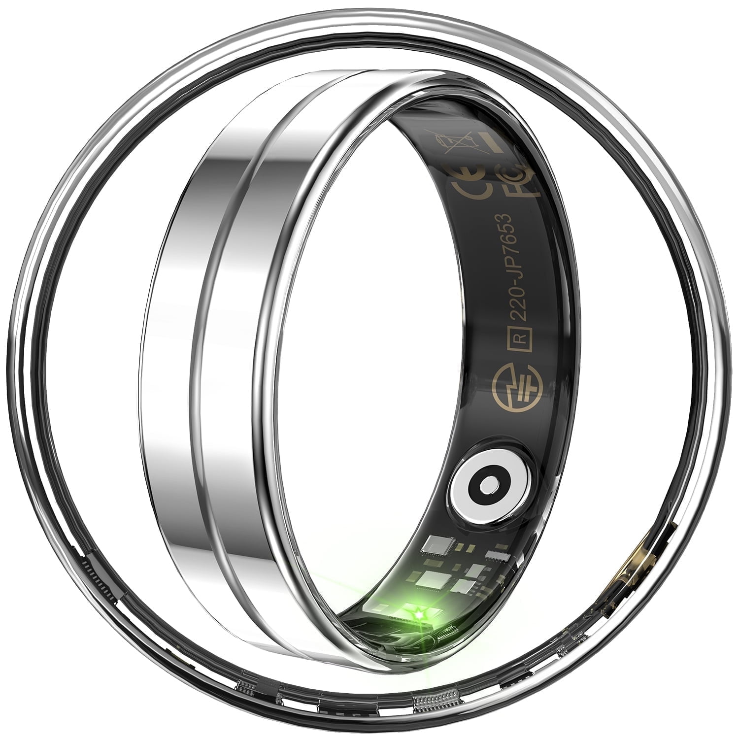 Littlefat Smart Ring for Men Women, Fitness Tracker Ring with Steps ...