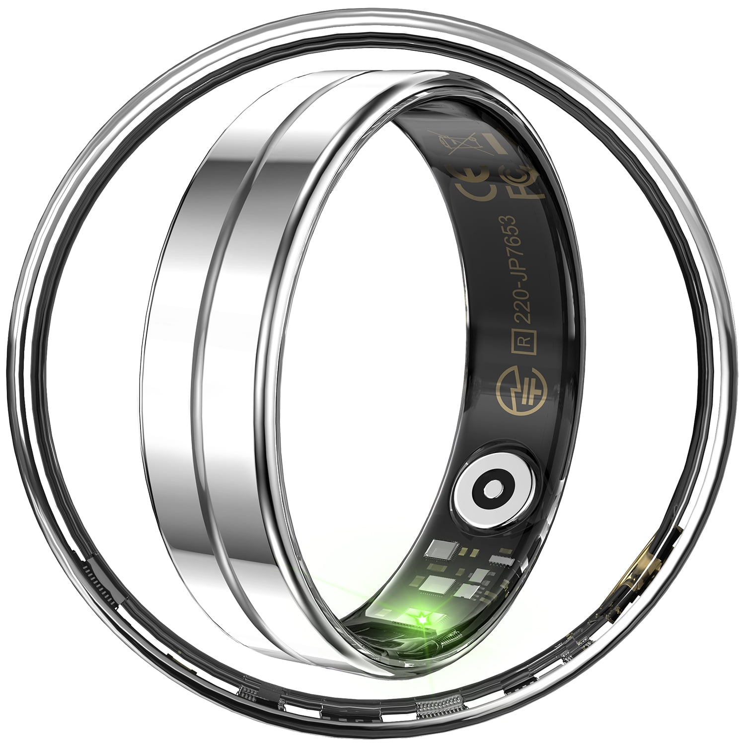 Littlefat Smart Ring for Men Women, Fitness Tracker Ring with Steps ...