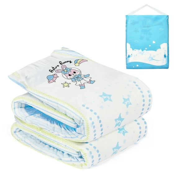 Littleforbig Astro Babies Adult Diaper 2 Pieces Pack 3 Prints Random ...