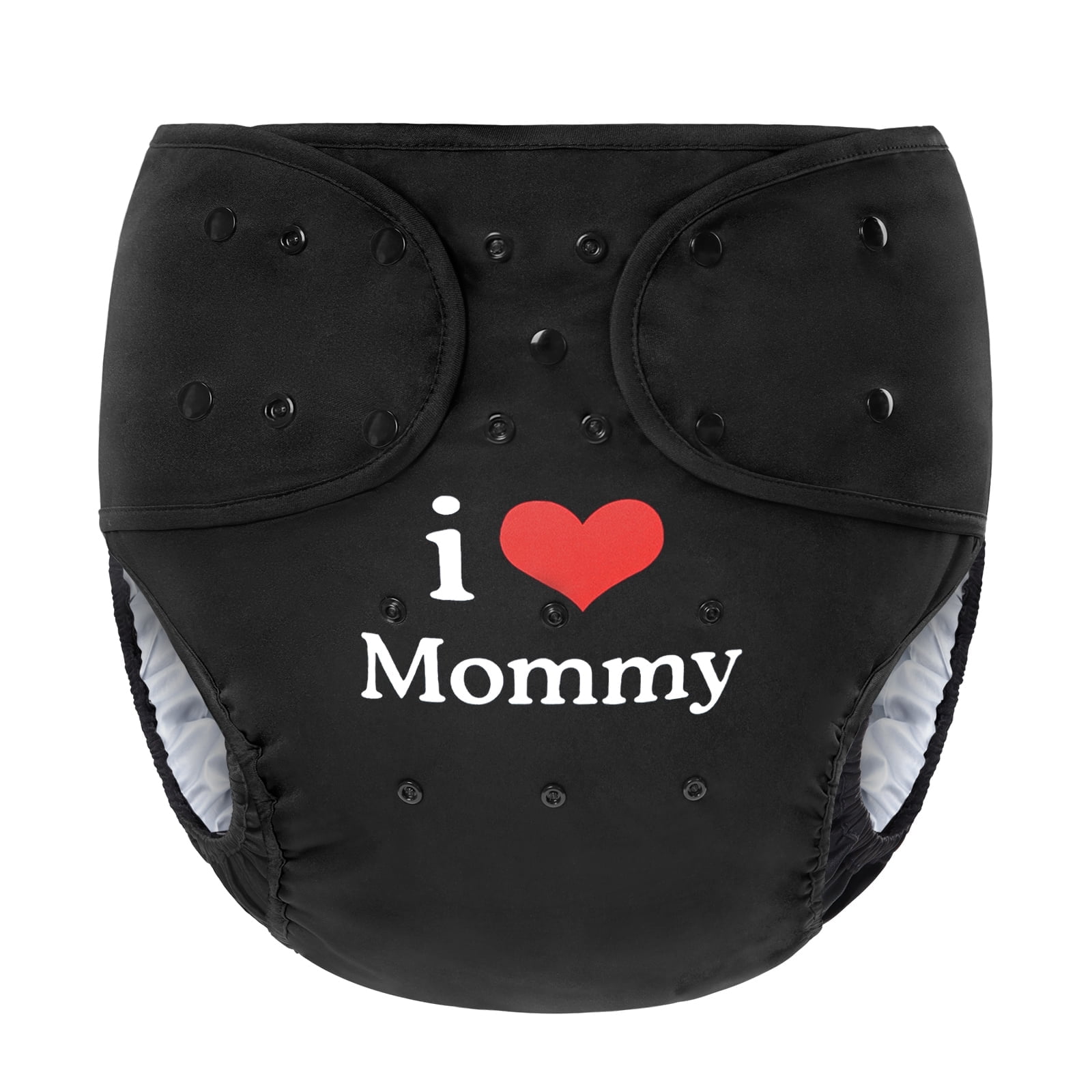 Littleforbig Washable Adjustable Reusable Waterproof Cloth Adult Diaper ...