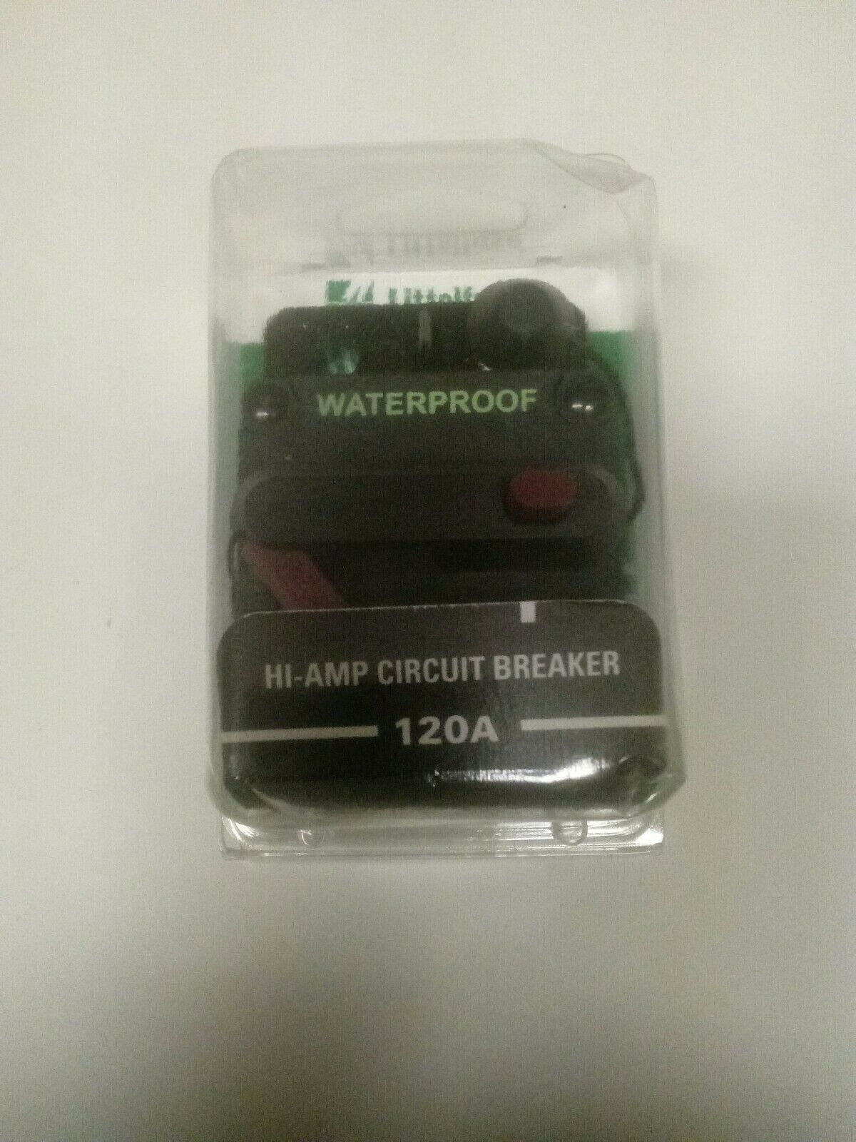 Littlefuse Circuit Breaker 120 A High Amp Waterproof B-896-582 P ...
