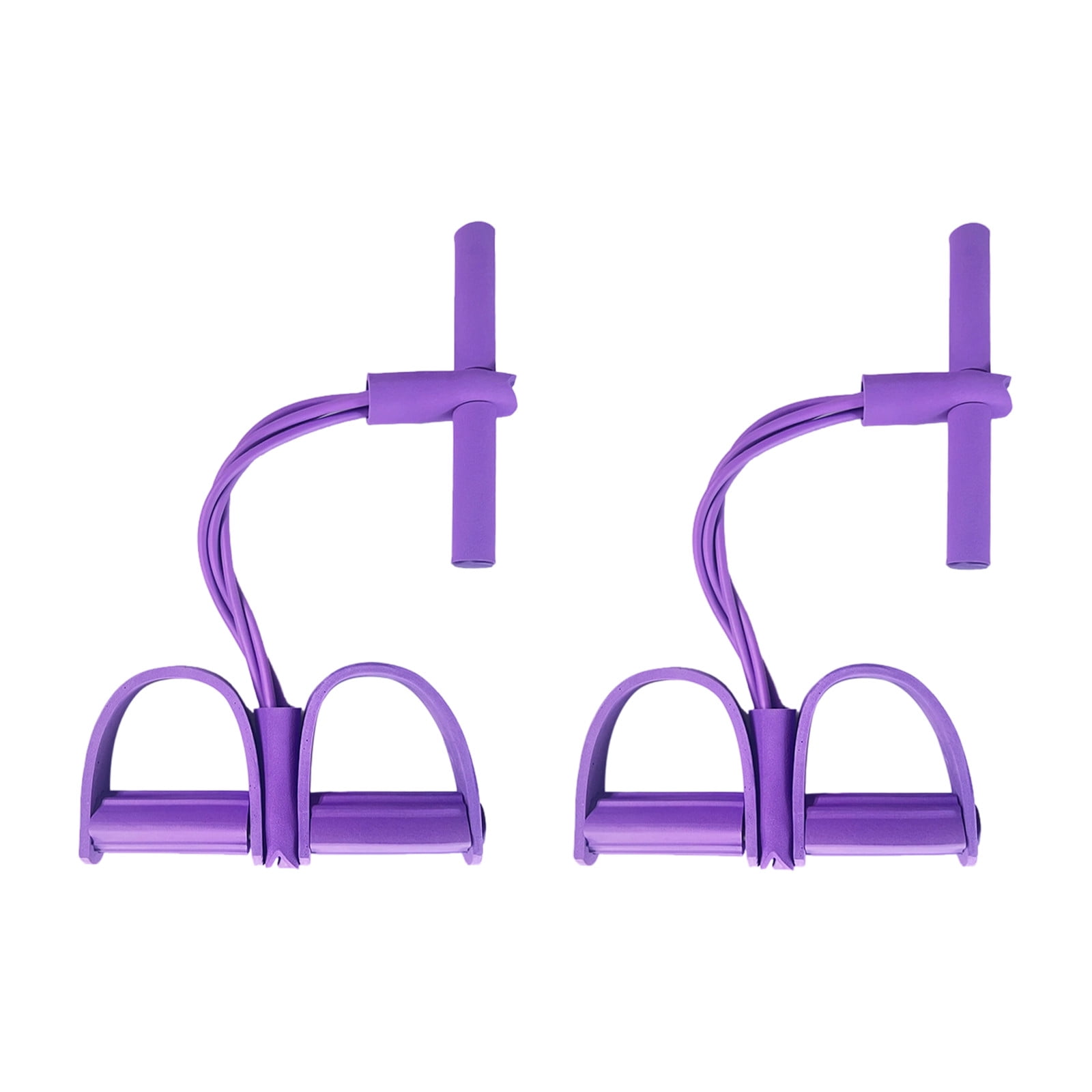 Littleplum Fitness Resistance Bands-4 Tube Pedal Ankle Puller 2025 ...