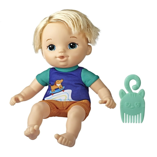 Littles by Baby Alive: Little Zack 6-Inch Doll Blonde Hair, Blue Eyes ...
