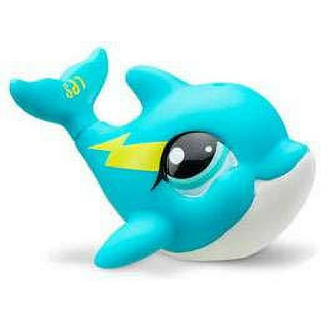 Littlest Pet Shop 2024 Generation 7 Lightning Bolt Blue Dolphin Mini ...