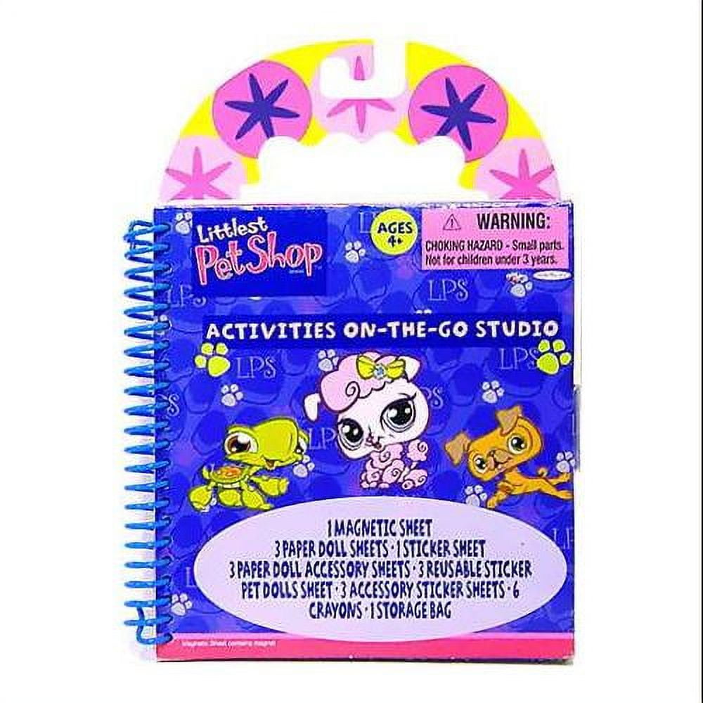 Littlest Pet Shop Activities On the Go Studio Activity Book - Walmart.com