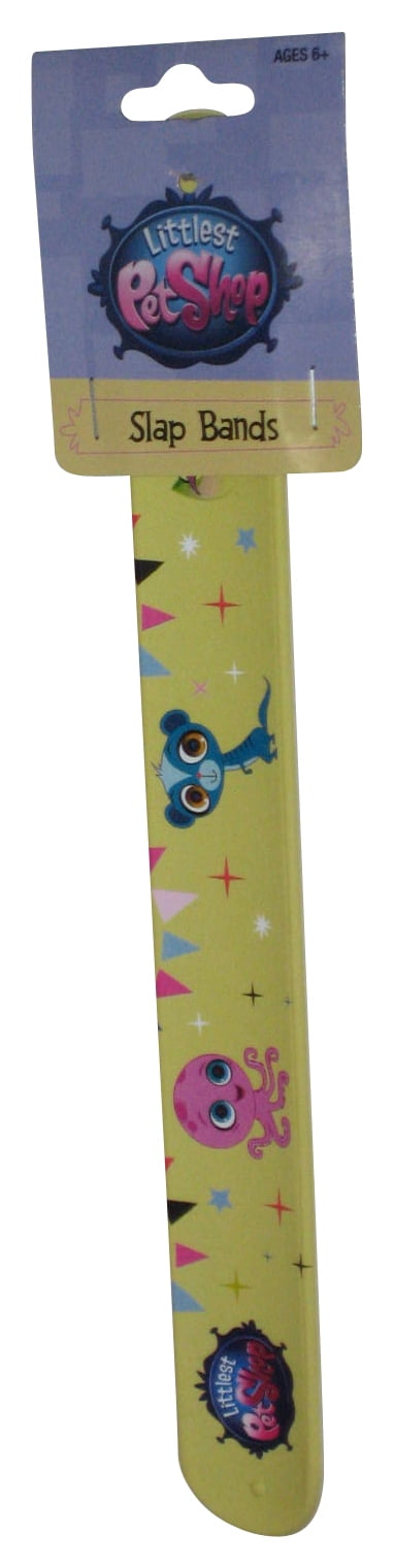 Littlest Pet Shop Bullsi Toy (2016) Hasbro Yellow Slap Band - Walmart.com