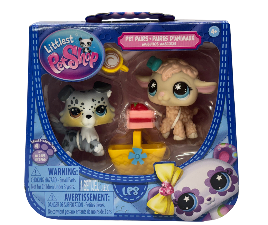 Littlest Pet Shop Cottage Picnic Pet Pair Series 7 Mini Figures, 2-Pack ...