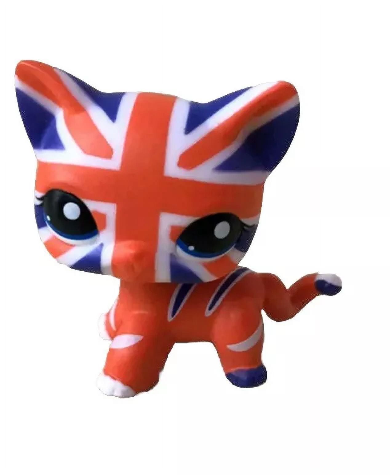Littlest Pet Shop Custom OOAK Black Eyes Super Hero Captain Britain LPS ...