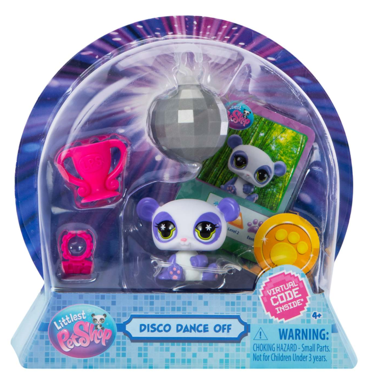 Littlest Pet Shop DISCO DANCE OFF -PANDA G7 #200 - Virtual CODE Inside ...