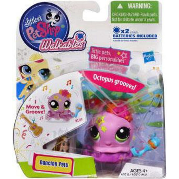 Littlest Pet Shop Dancing Pets Octopus Figure - Walmart.com
