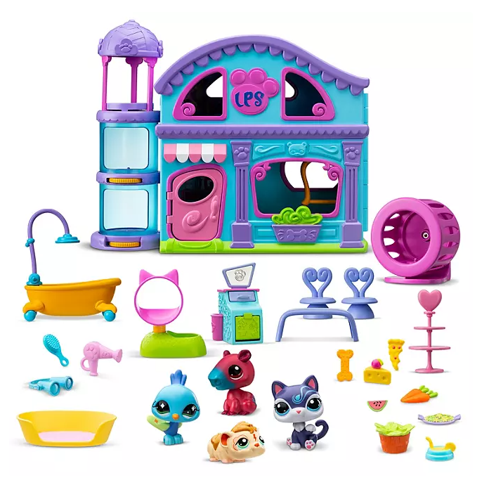 Littlest Pet Shop Deluxe Playset - Walmart.com