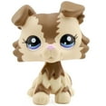 Littlest Pet Shop LPS Collie 2210 - Tan & Purple Eyes Collectible Toy for Kids & Collectors ...