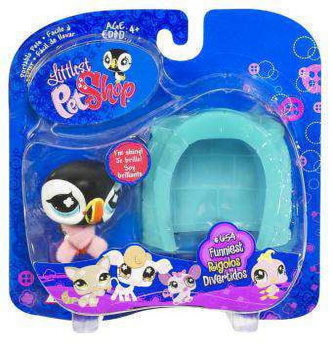 Littlest Pet Shop Lps Puffin With Igloo - Walmart.com