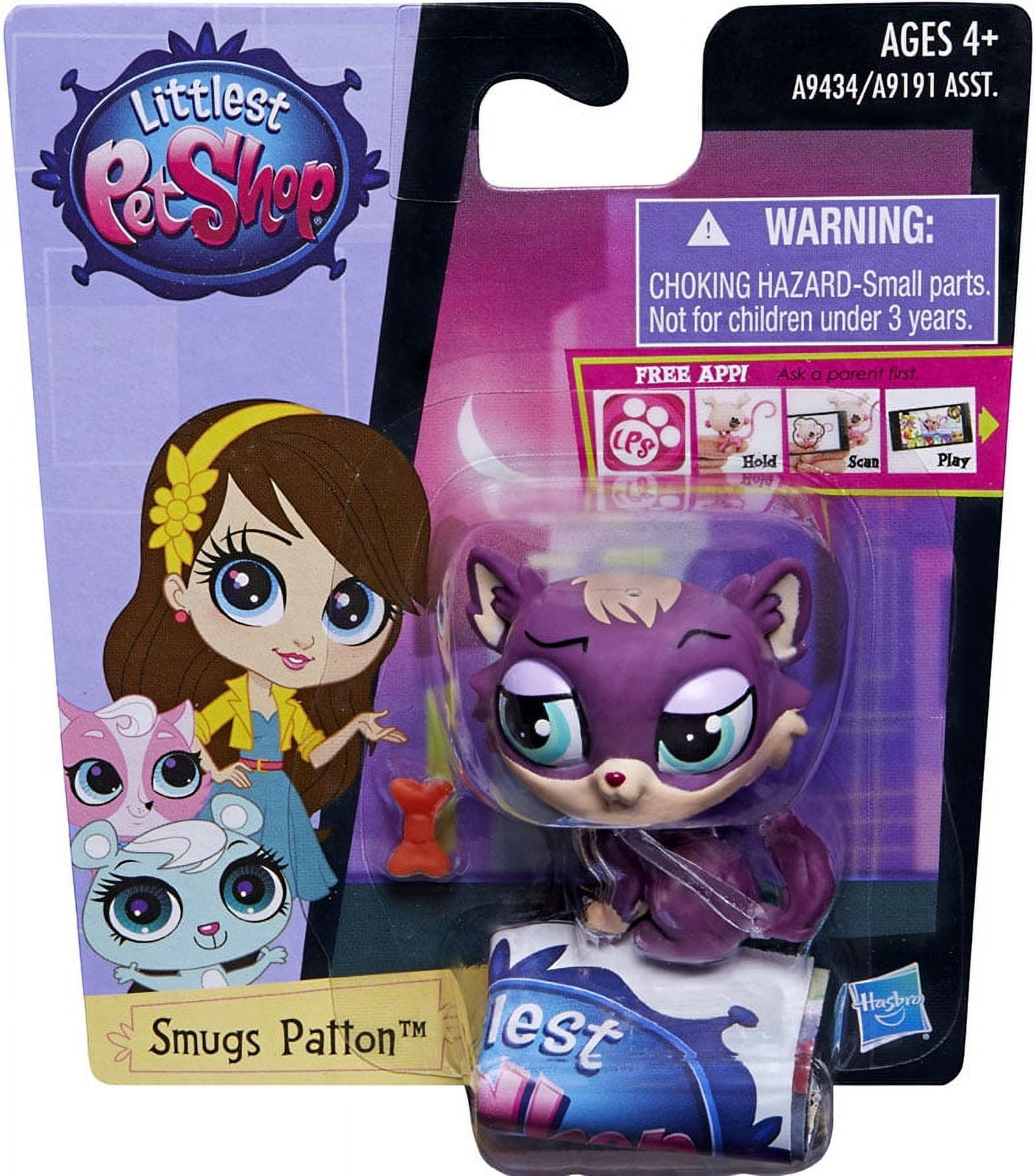 Littlest Pet Shop Lps Singles A Scruffy Cat - Walmart.com
