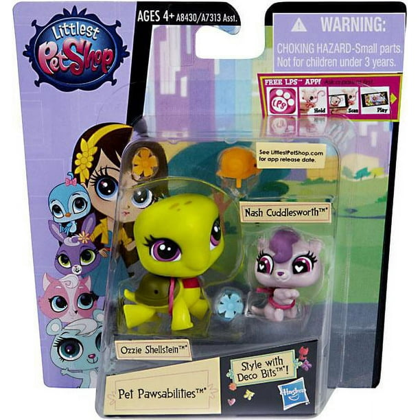 Littlest Pet Shop Lps Turtle And Otter - Walmart.com