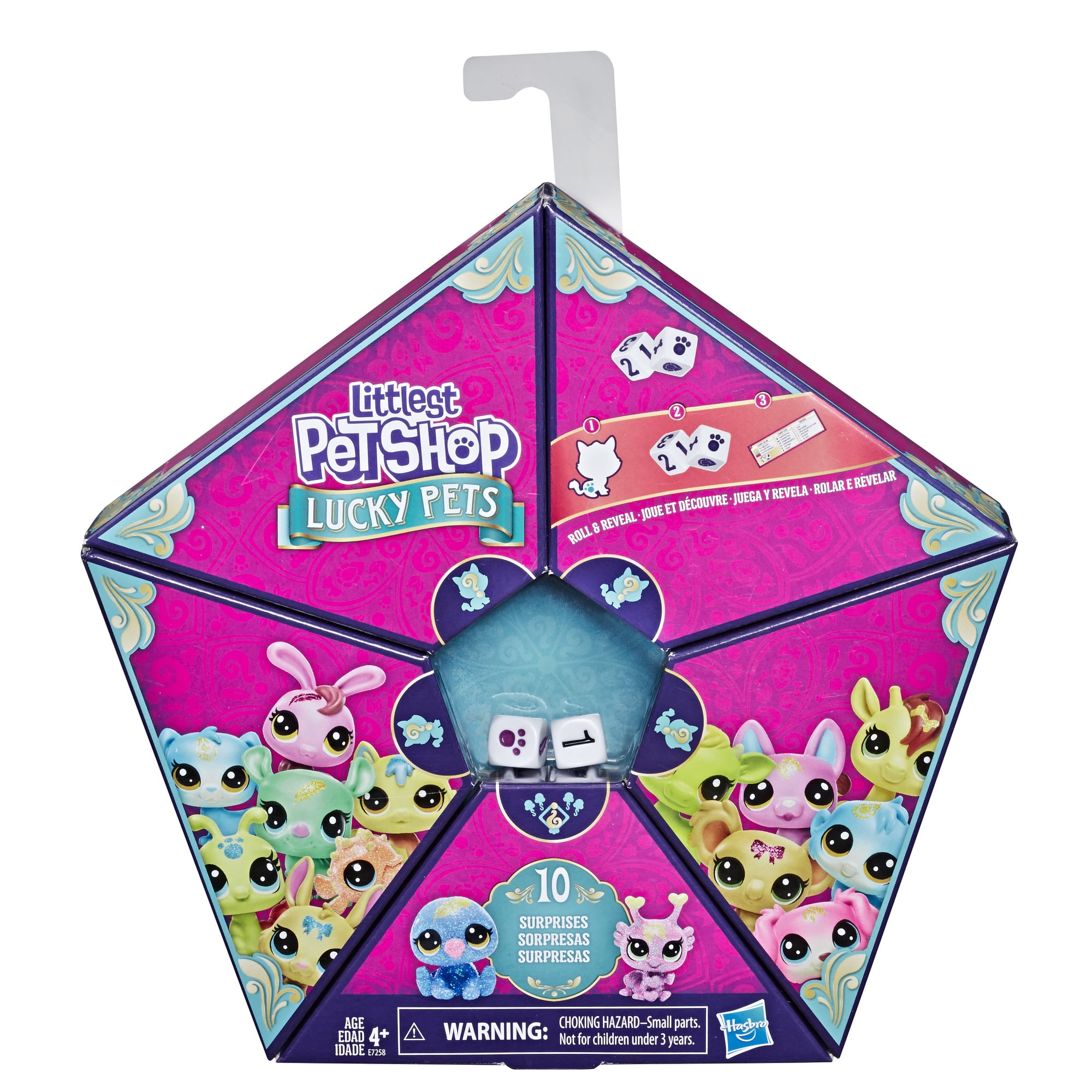 Littlest Pet Shop Lucky Pets Fortune Crew Surprise Pet Toy - Walmart.com