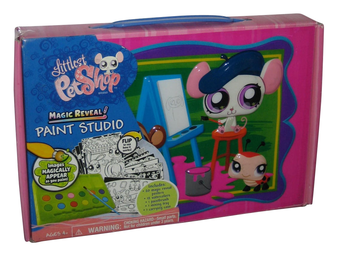Brandclub - Littlest Pet Shop Magic Reveal Paint Studio Kids Children ...