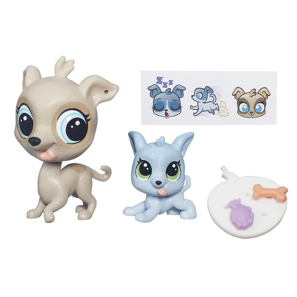 Littlest Pet Shop Greycloud Pet Pawsabilities - Mommy & Baby Duo ...