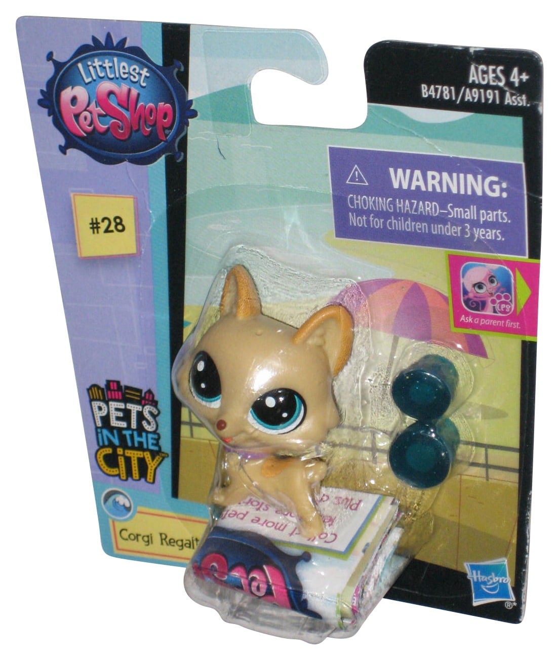 Littlest Pet Shop Pets In The City (2015) Hasbro Corgi Regalton Figure ...