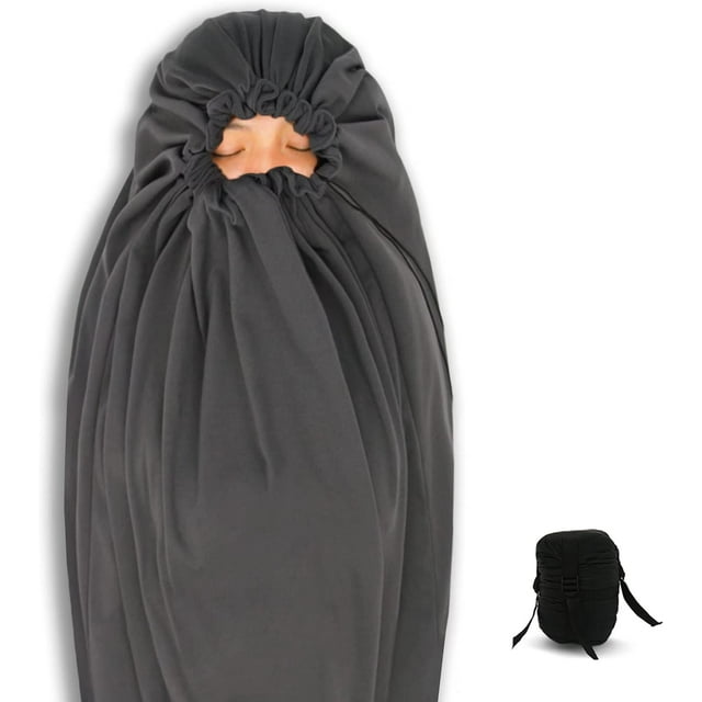 Litume All Season Warm Backpacking Sleeping Bag Liner, Lightweight ...