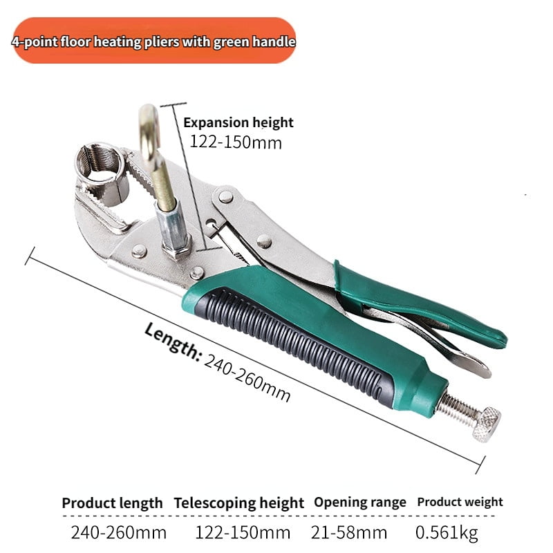 LituoTools Remove the tong water separator, remove the geothermal pipe ...
