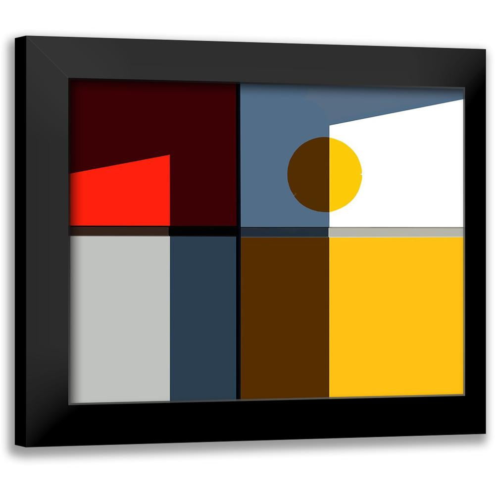 Liu, Cindy 18x15 Black Modern Framed Museum Art Print Titled ...