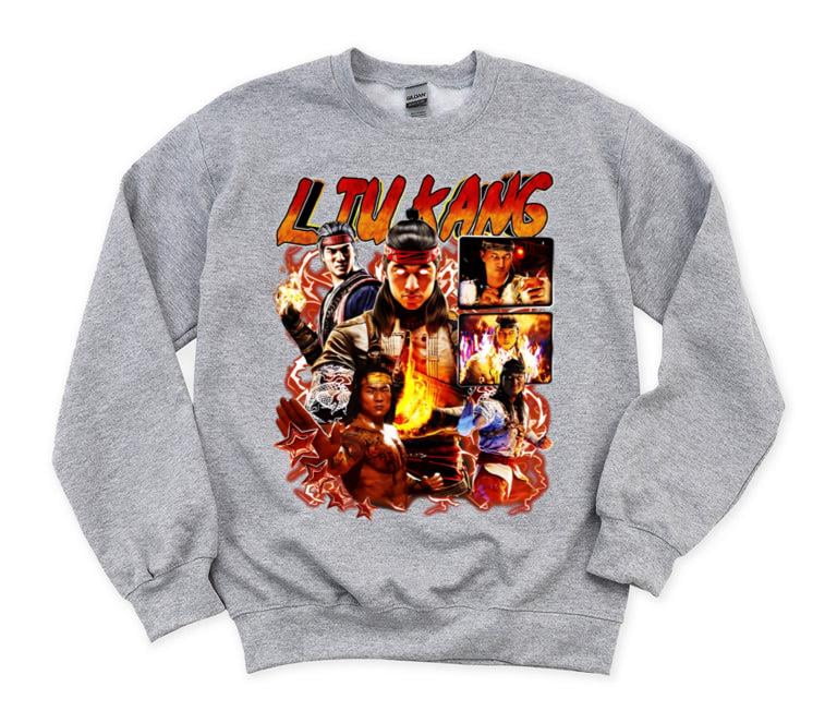 Liu Kang Mortal Kombat Video Game Fighter Shaolin Monk Fire God Gaming ...