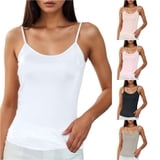 LiuXxxx Women's Tank for Everyday Comfort Versatile Casual with Denim ...