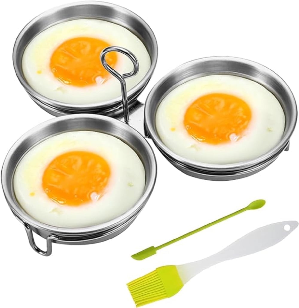 Liuanngg Stainless Steel Egg Steamer, 304 Durable Multi Egg Cooker ...