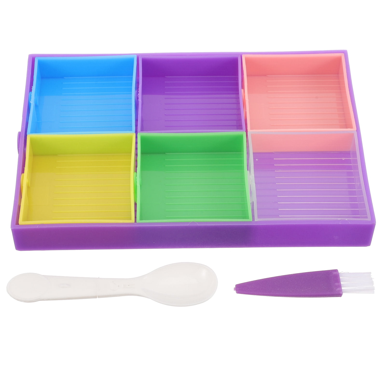 Liukekj 1 Set of Diamond Storage Trays Large Capacity Plate Diamond Art ...