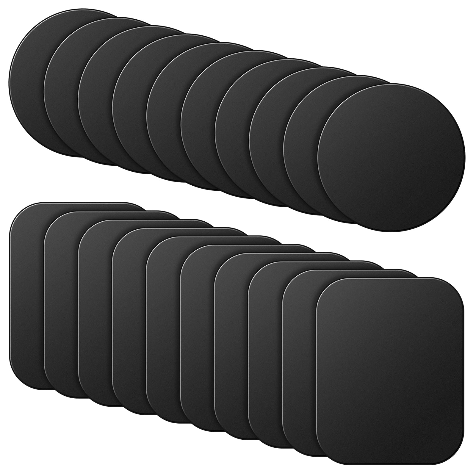 Liukekj 20pcs Cell Phone Metal Plates Stickers Car Magnet Mount Iron ...