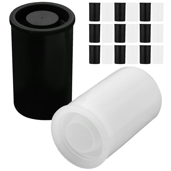 Liukekj 20pcs Film Canisters Film Organizer Containers Empty Camera ...