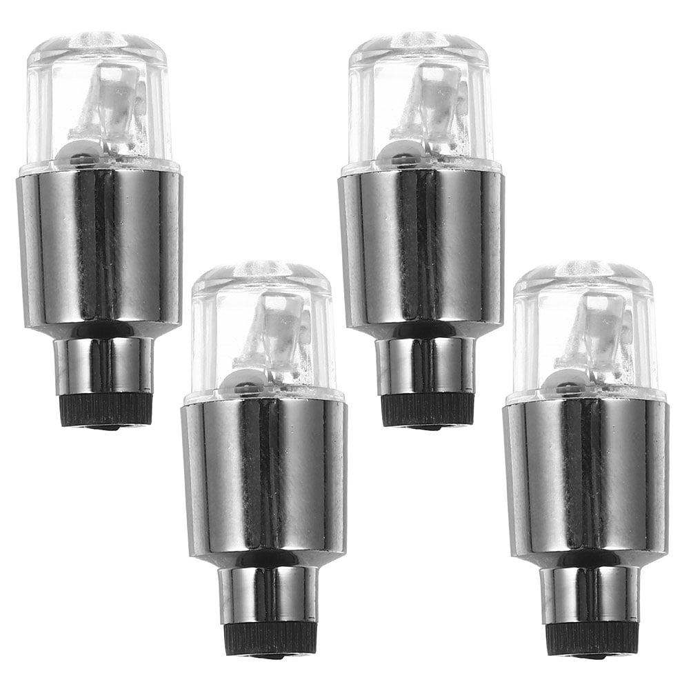 Liukekj 4pcs Valve Stem Caps Lights Car Tires Wheel Assemblies Light ...