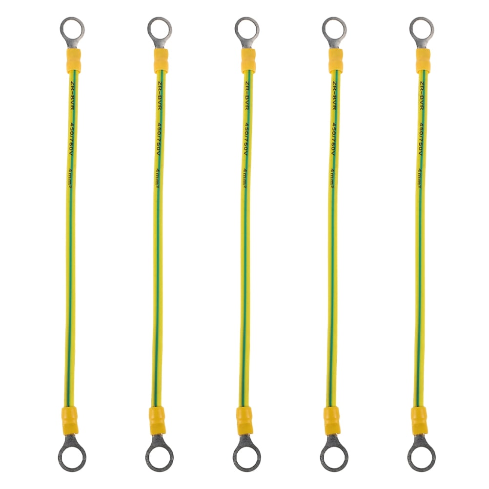 Liukekj 5Pcs Universal Automotive Ground Strap Copper Vehicle Grounding ...