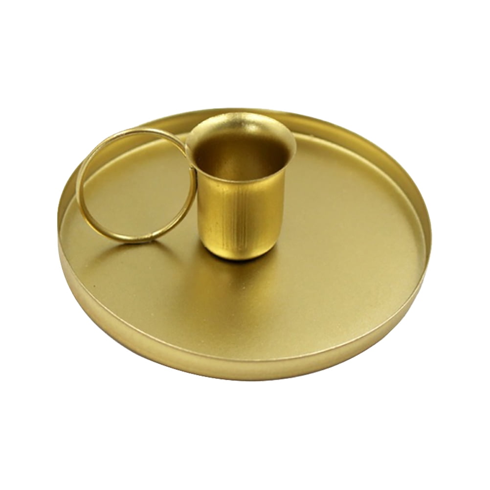 Liukekj Metal Pillar Candle Holder Tealight Stand Table Centerpiece for ...