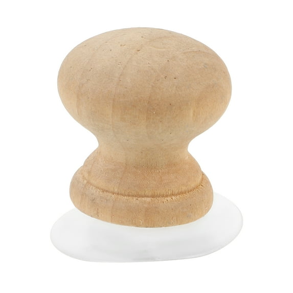 OFFIGAM Quilting Ruler Holder Suction Design Handle Beige Wood 1Pack ...