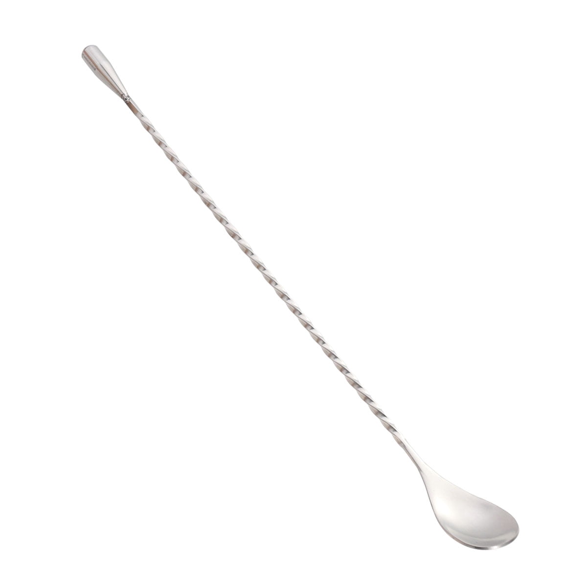 Liukekj Stainless Steel Bartender Spoon Cocktail Spoon Spiral Design ...